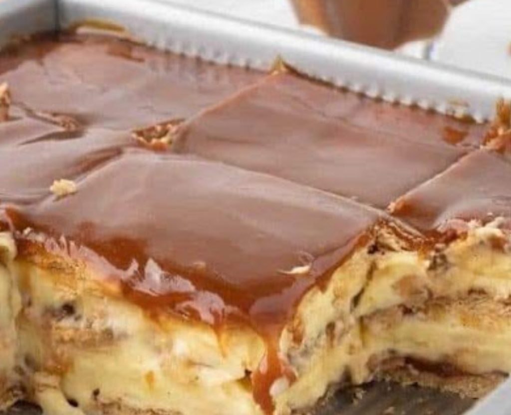 Bake Caramel Apple Eclair Cake – Bake Recipes