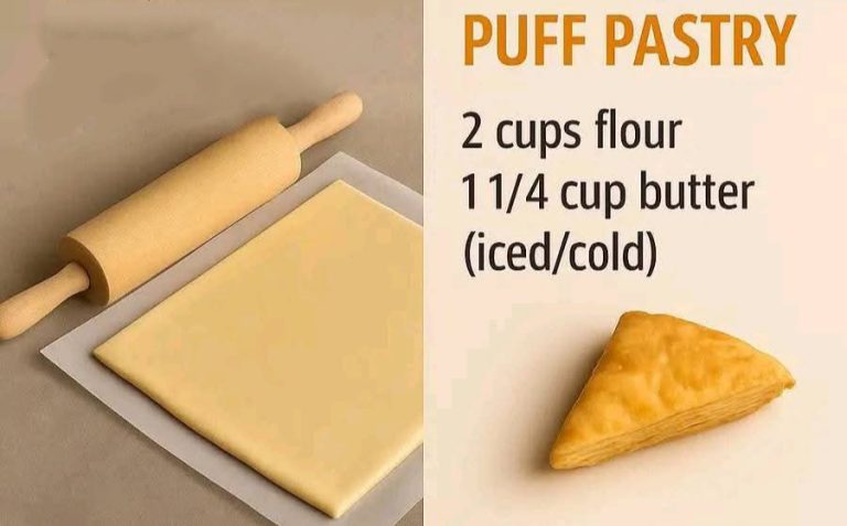 Homemade Puff Pastry Dough – Bake Recipes